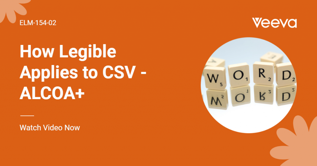 ALCOA+ The Meaning of Original [Video] - LearnGxP: Accredited Online ...