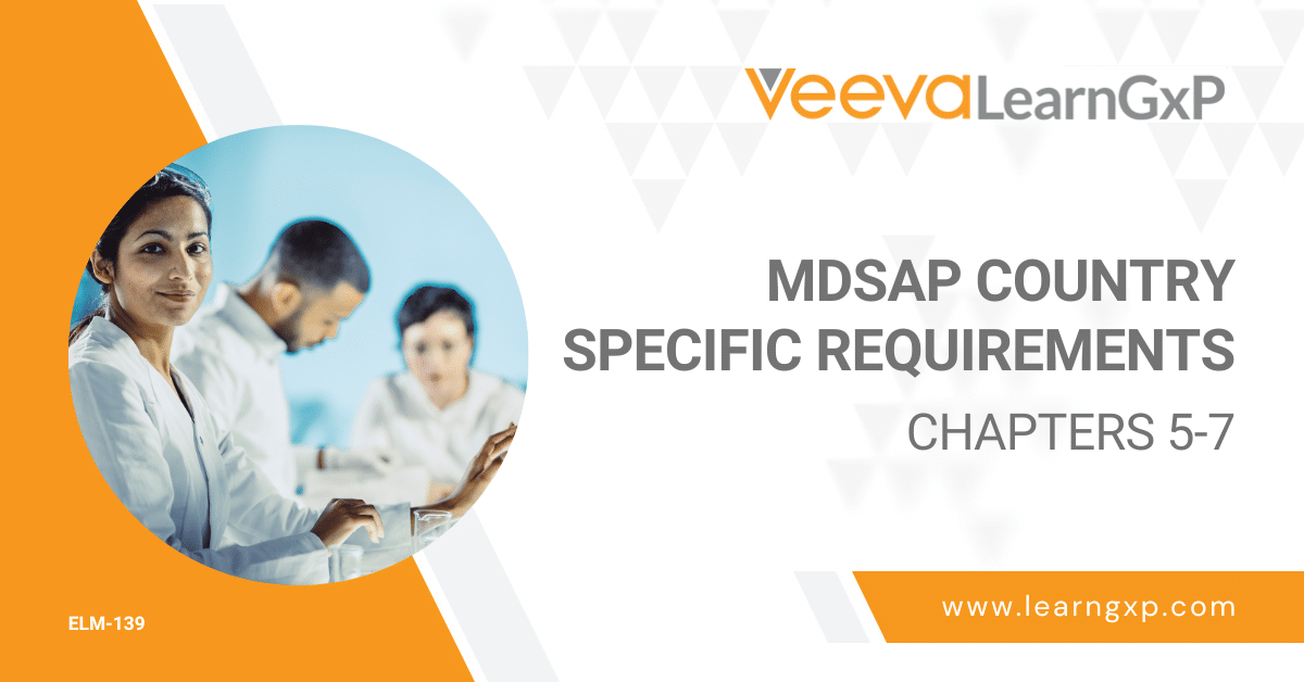 Medical Device Single Audit Program (MDSAP) – Chapters 5 to 7 ...