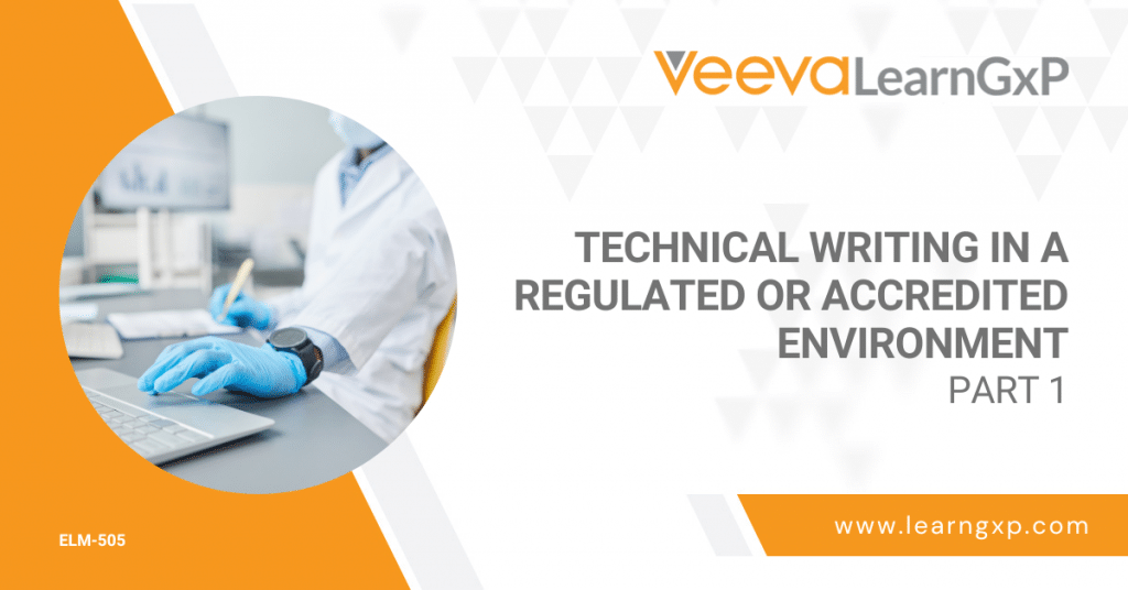 Technical Writing Archives - LearnGxP: Accredited Online Life Science ...