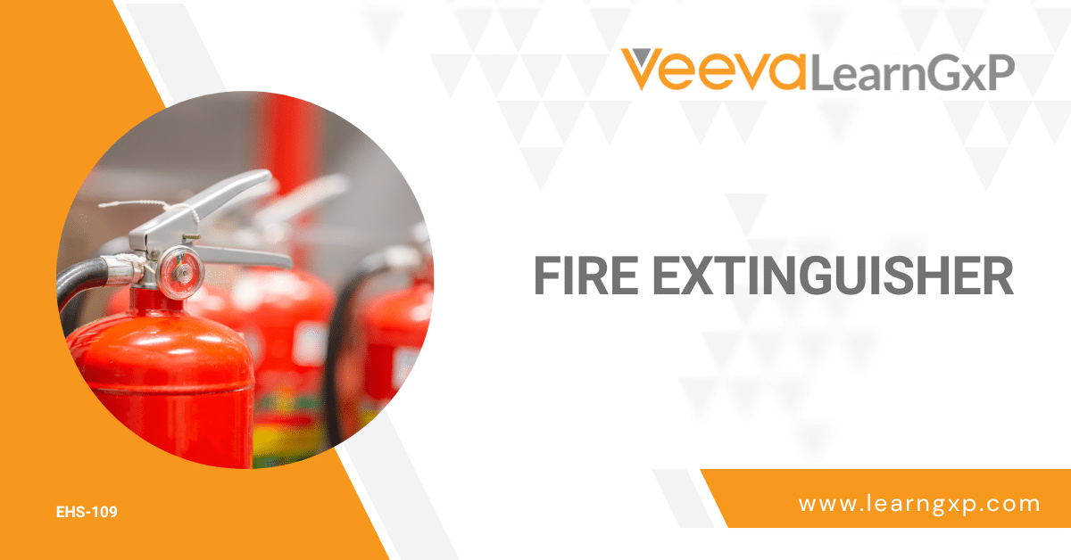 Fire Extinguisher - LearnGxP: Accredited Online Life Science Training Courses